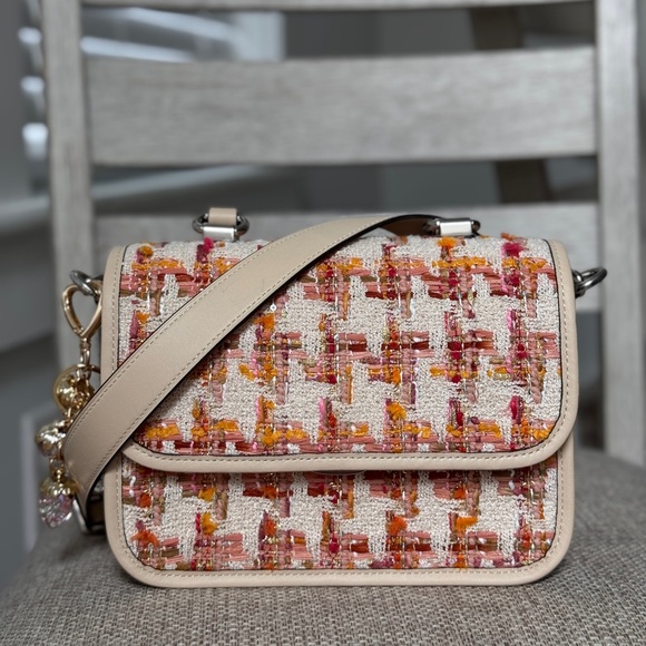 Coach | Bags | Rare Coach Tweed Rogue Top Handle Bag Cp56 | Poshmark